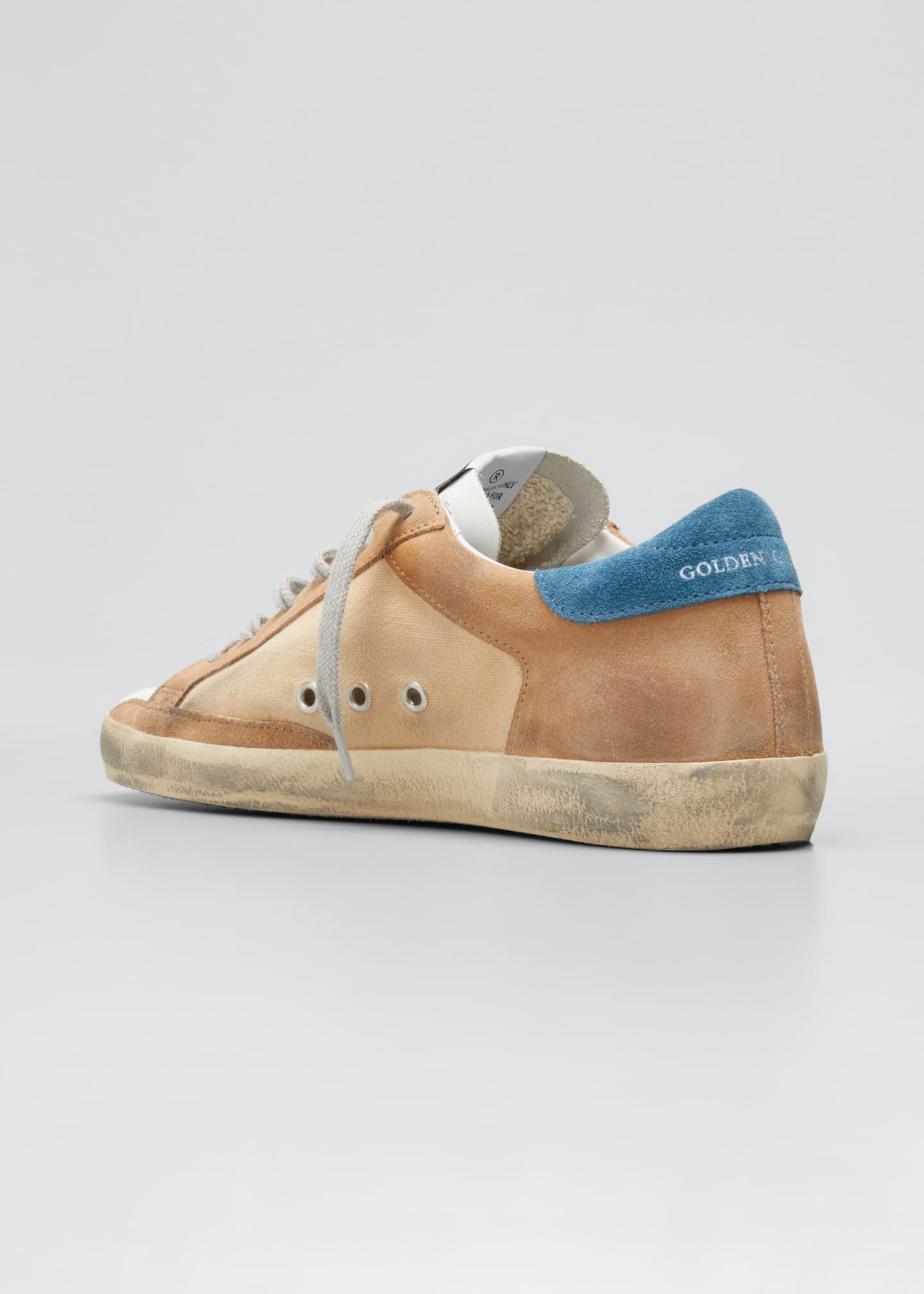 Golden Goose Superstar Mixed Leather Sneakers - Bergdorf Goodman