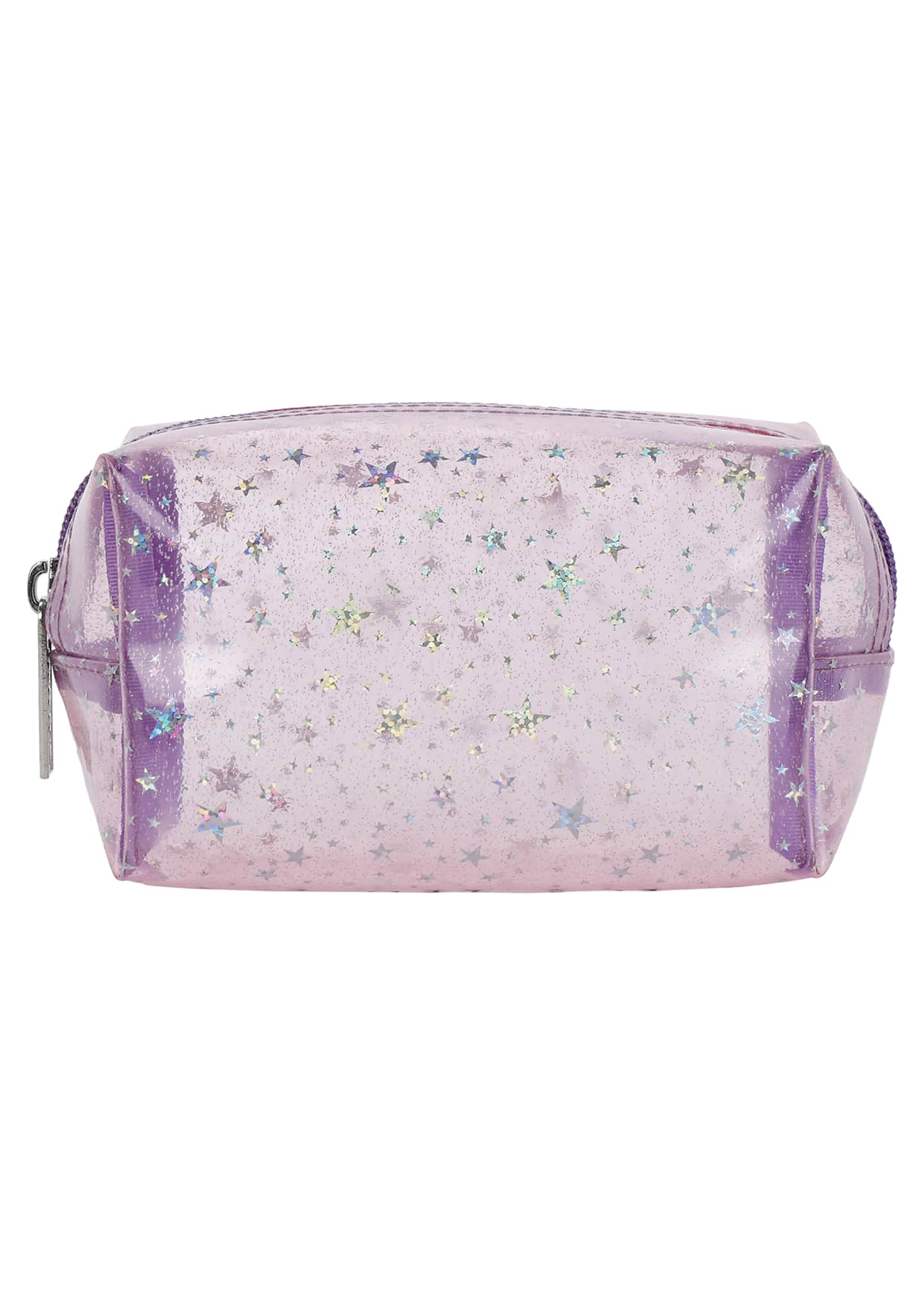 Iscream Girl's Clear Colorblock Trio Cosmetic Bag - Bergdorf Goodman