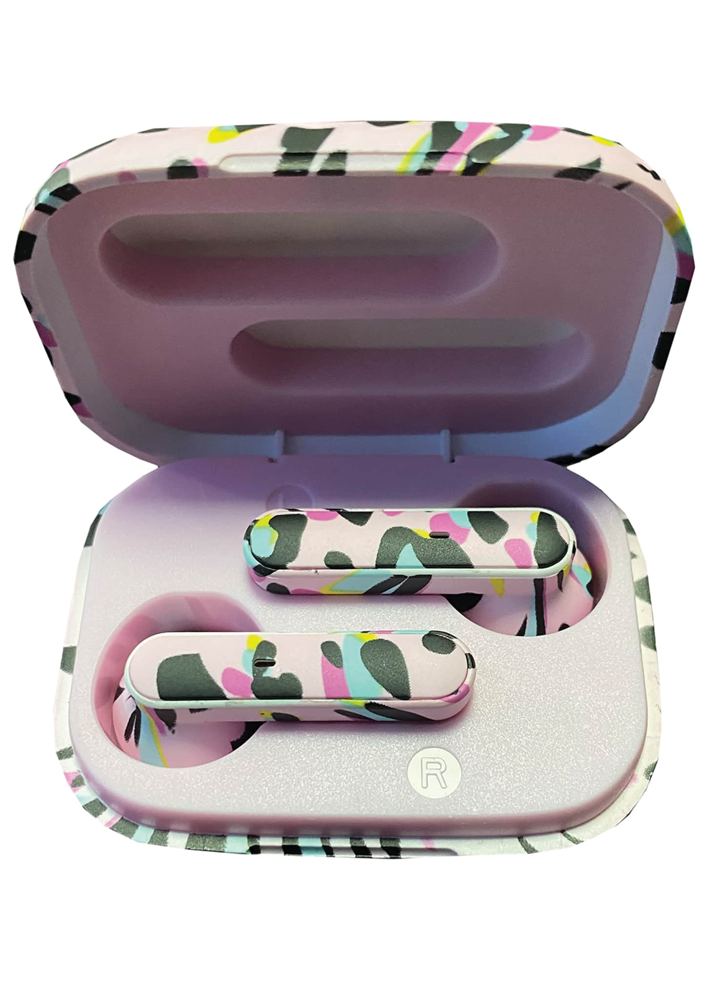 Iscream Leopard-Print Compact Bluetooth Wireless Earbuds - Bergdorf Goodman