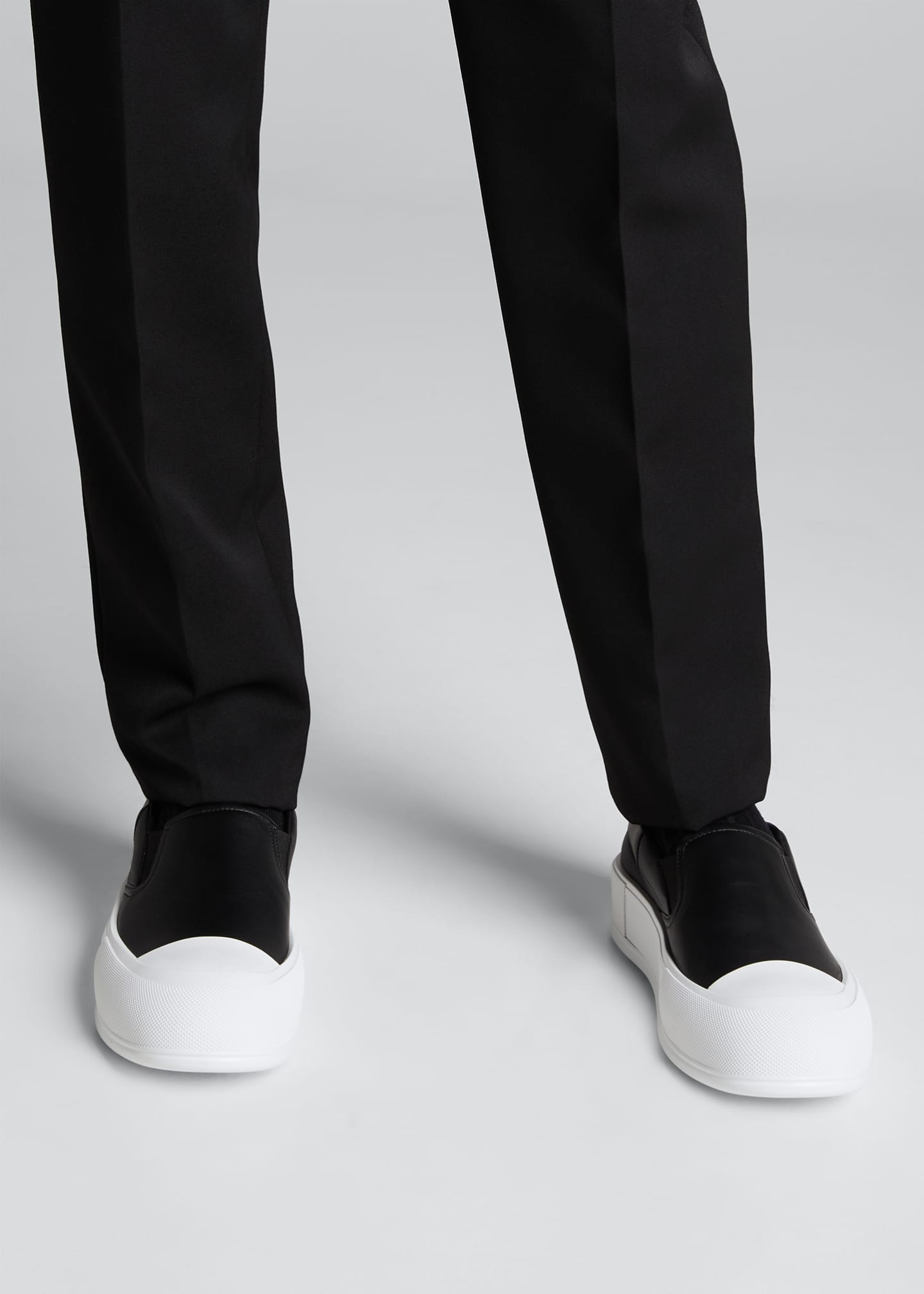Alexander McQueen Men's Deck Plimsoll Skate Low-Top Sneakers - Bergdorf ...