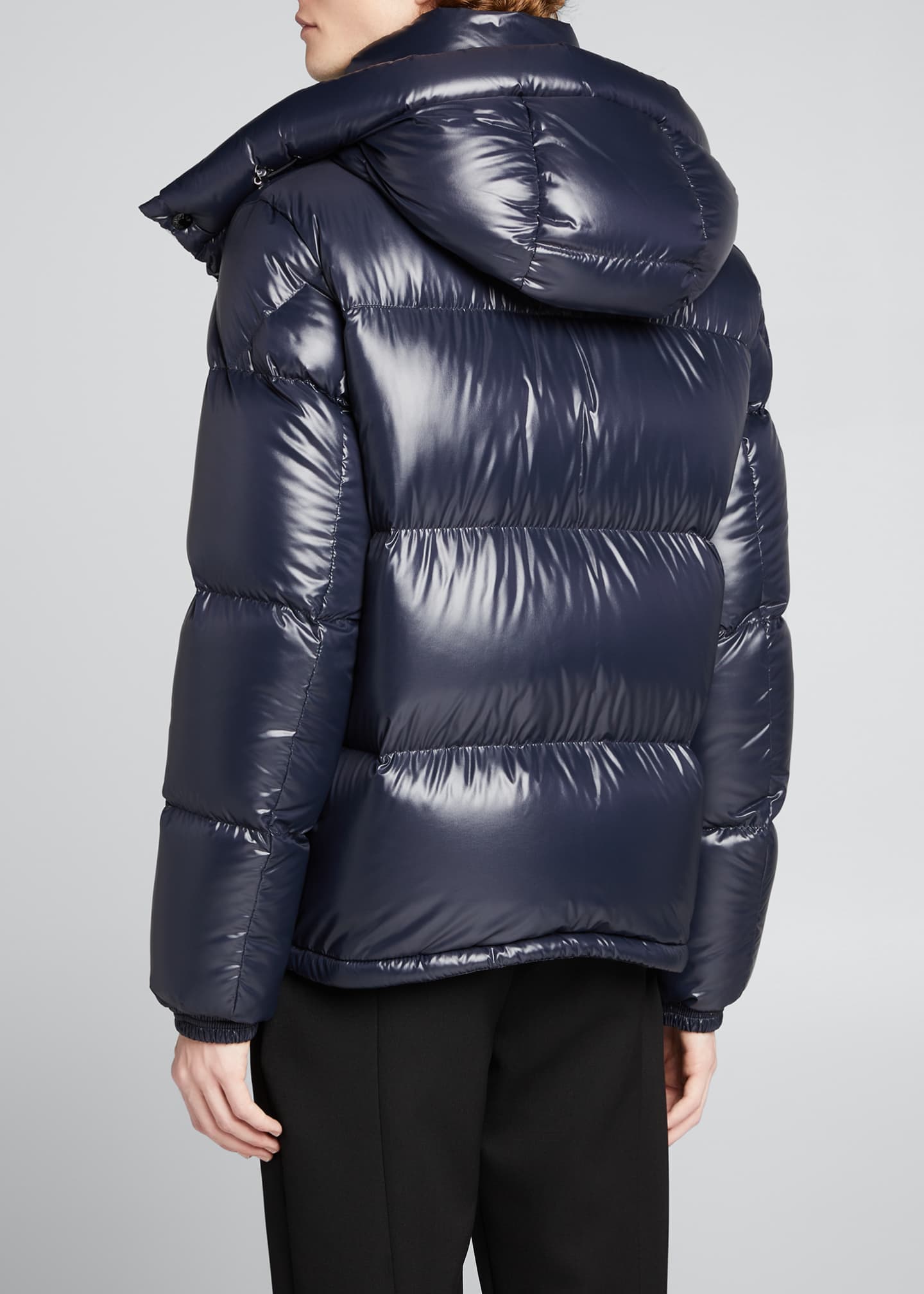 Moncler Men's Montbeliard Shiny Nylon Jacket - Bergdorf Goodman