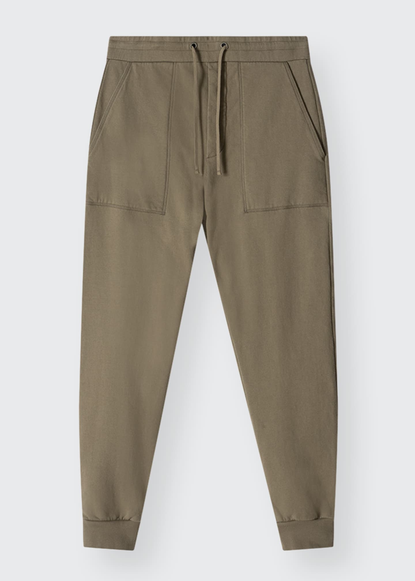 Nanushka Shay Logo Sweatpants, Light Khaki - Bergdorf Goodman