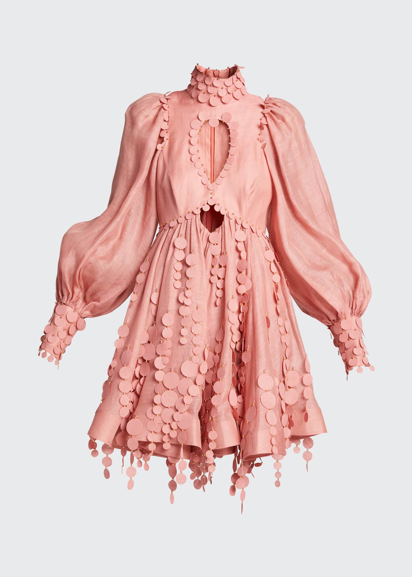 Zimmermann Concert Disc Mini Cocktail Dress - Bergdorf Goodman