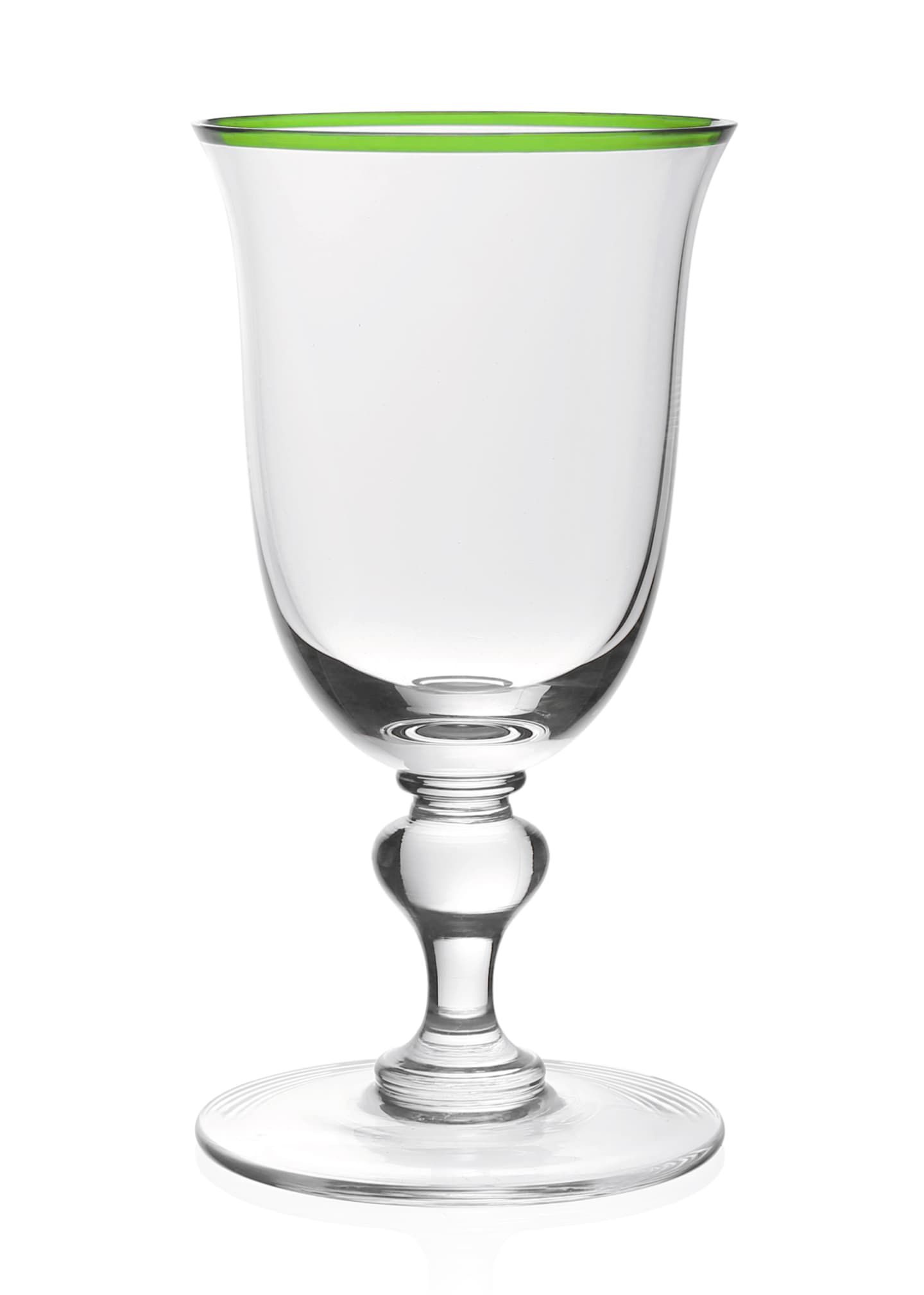 William Yeoward Crystal Siena Green Wine Glass - Bergdorf Goodman