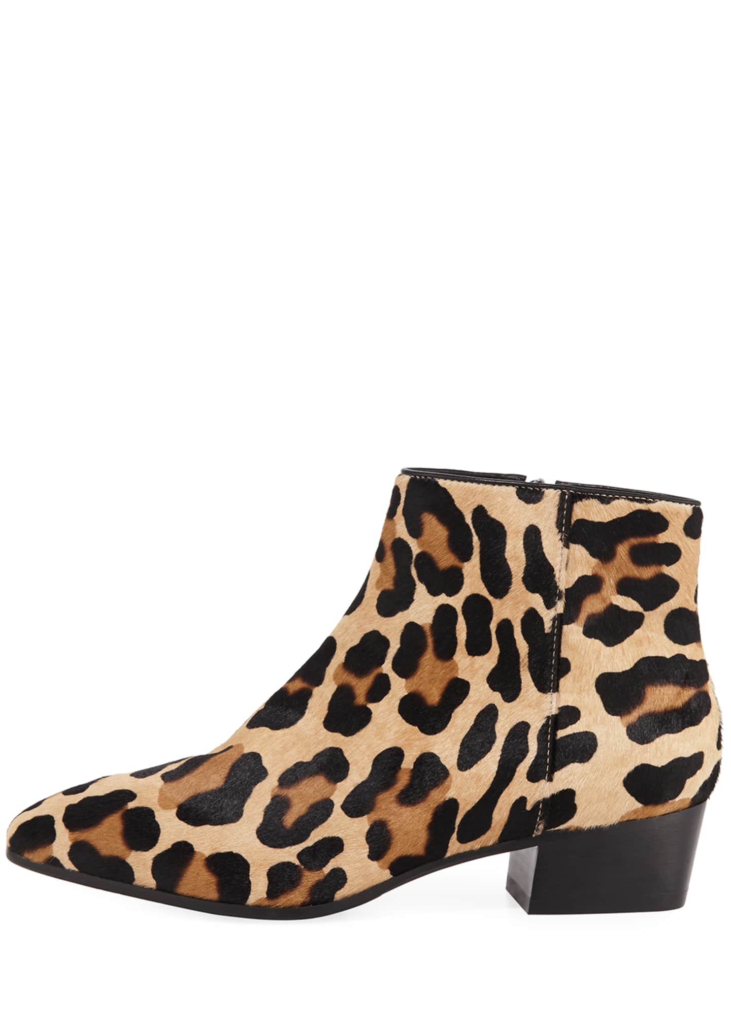 Aquatalia Fuoco Leopard-Print Booties - Bergdorf Goodman