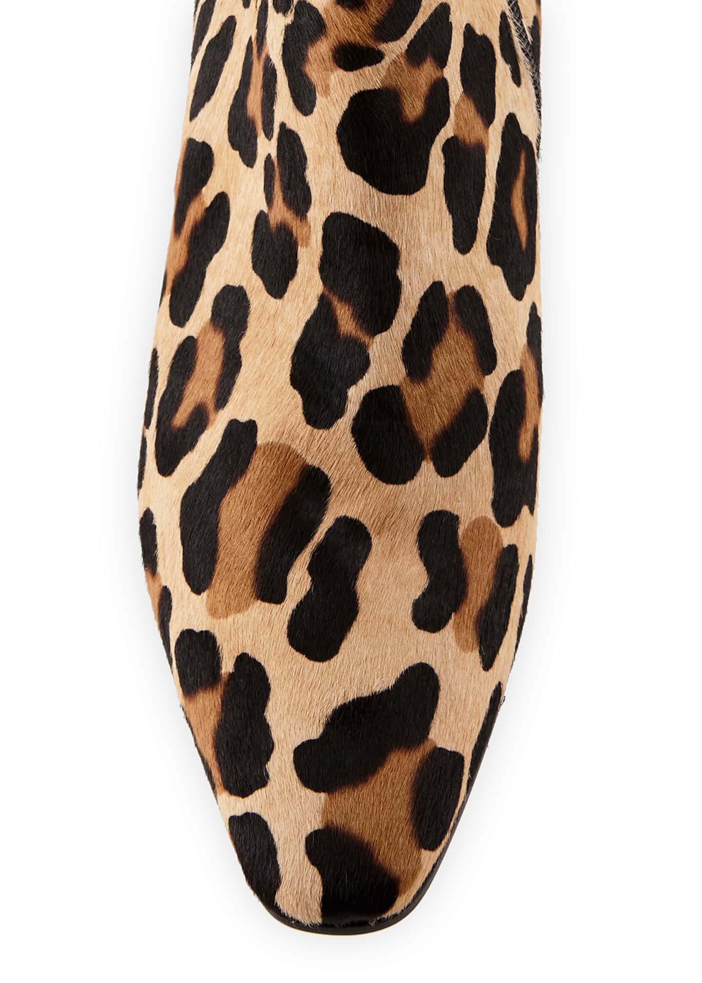 Aquatalia Fuoco Leopard-Print Booties - Bergdorf Goodman